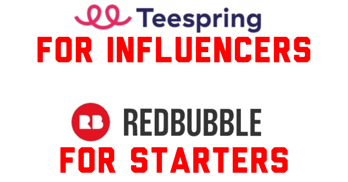 TeeSpring Vs RedBubble For Beginners – Vertical Template